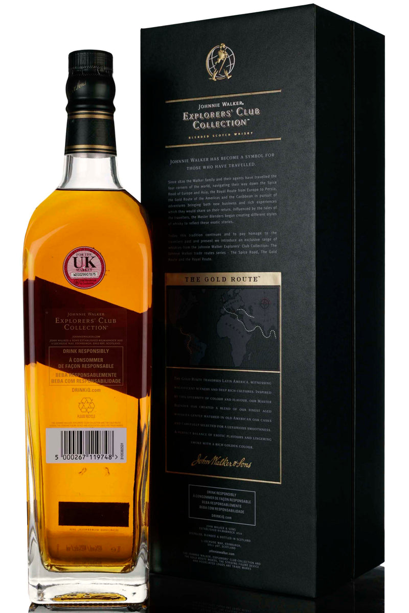 Johnnie Walker Explorers Club Collection - The Gold Route - 1 Litre