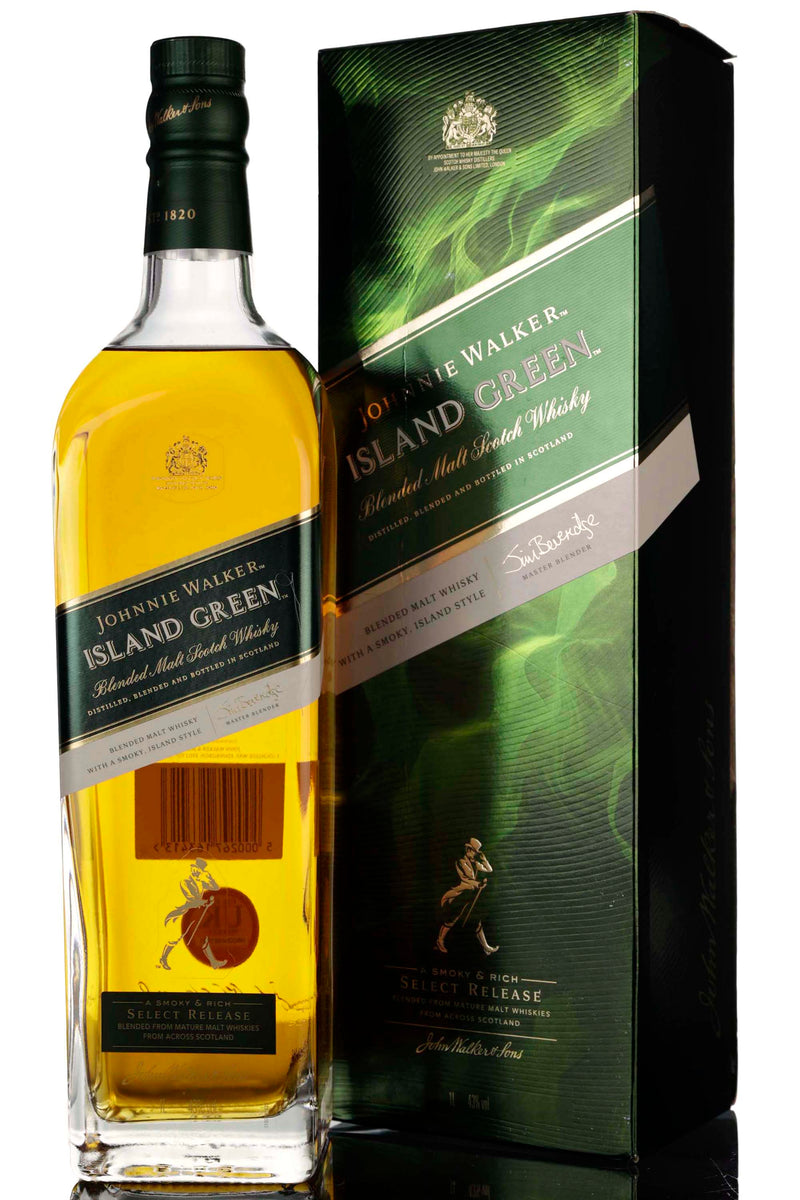 Johnnie Walker Island Green Select Reserve - 1 Litre Lot Id: 0324-275
