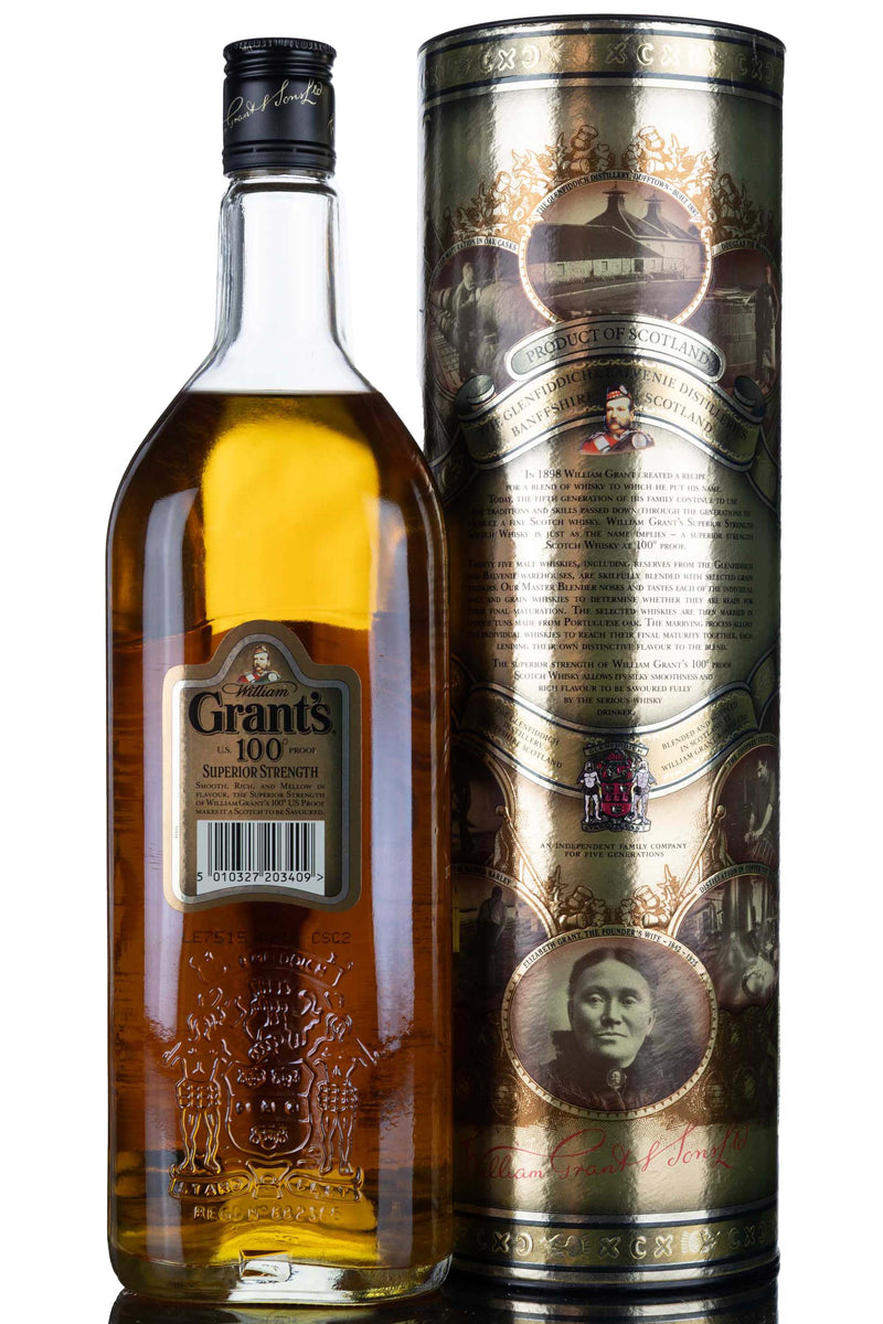 Grants Superior Strength - 100 US Proof - 1 Litre