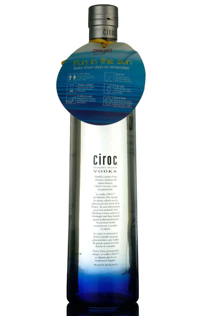 Ciroc Vodka - 1 Litre