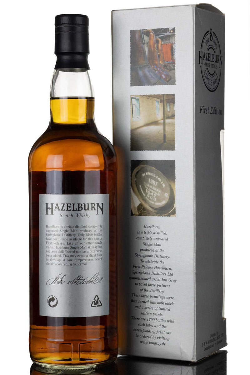 Hazelburn 8 Year Old - First Edition - 2005 Release