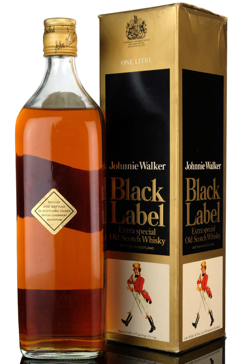 Johnnie Walker Black Label - Extra Special - 1970s - 1 Litre
