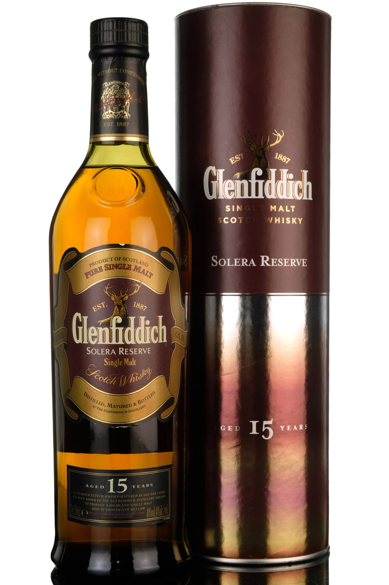 Glenfiddich 15 Year Old - Solera Reserve Lot Id: 1023-1093