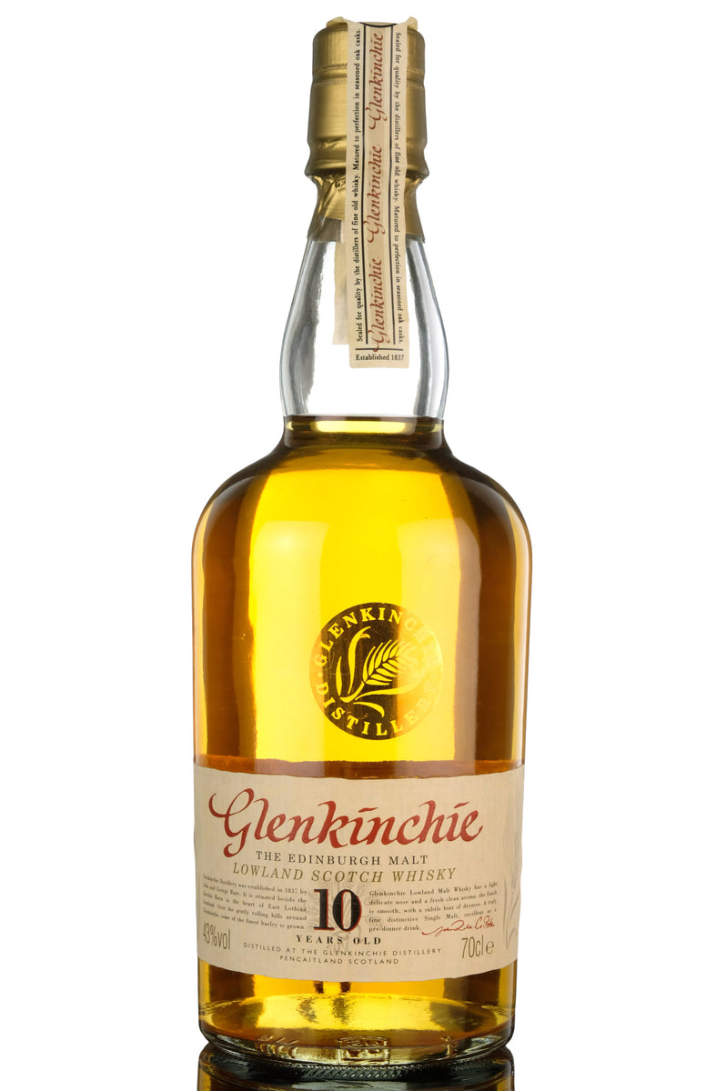 Glenkinchie 10 Year Old - Early 2000s Lot Id: 1023-1168