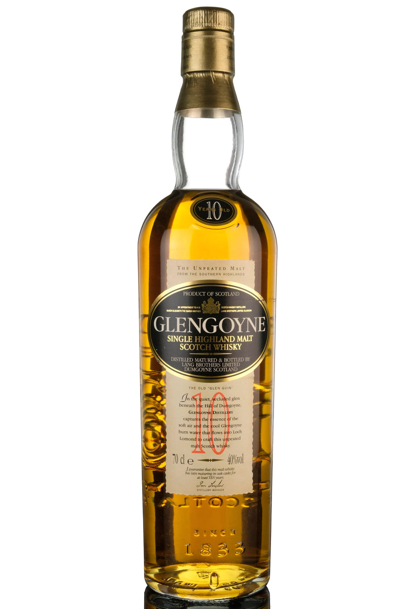 Glengoyne 10 Year Old - Circa 2000 Lot Id: 1023-1209