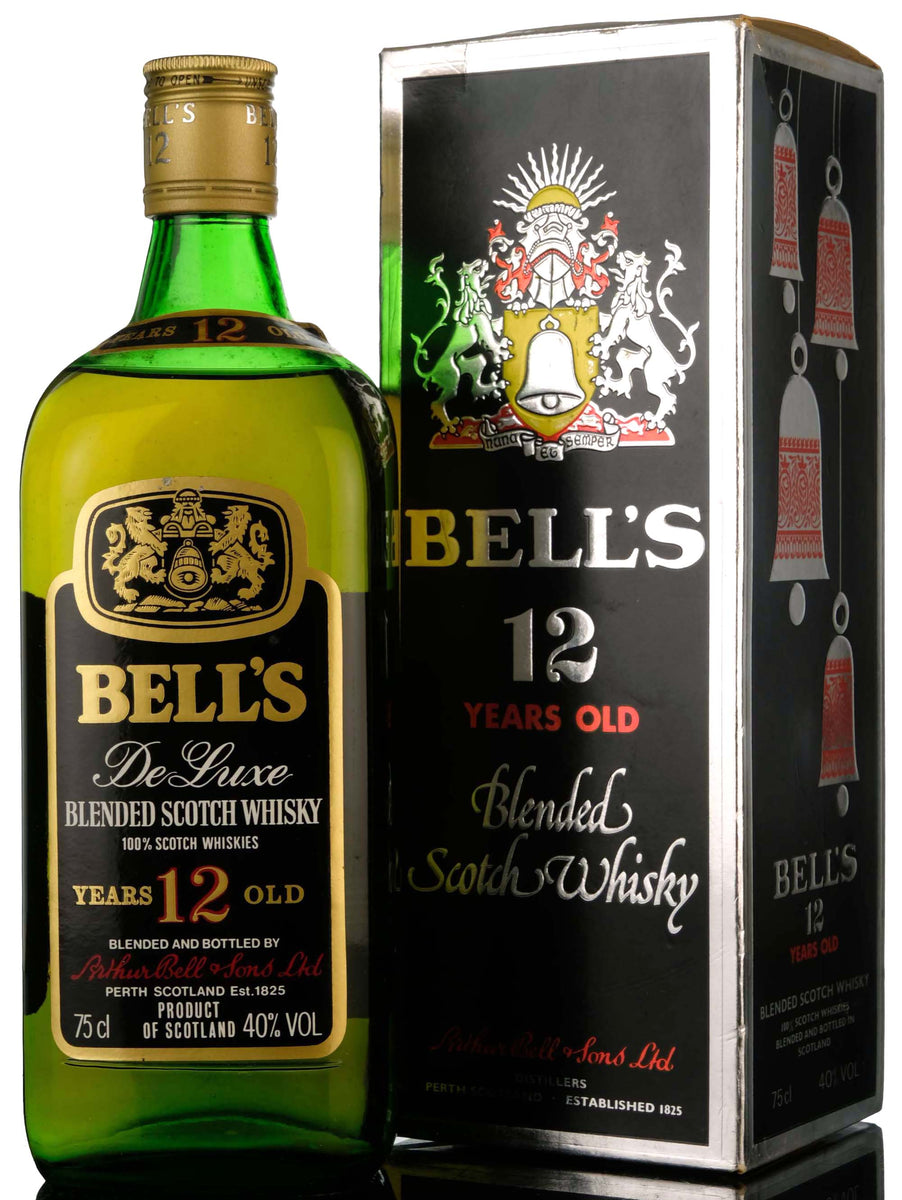 Bells 12 Year Old - De Luxe - 1980s Lot Id: 1023-488