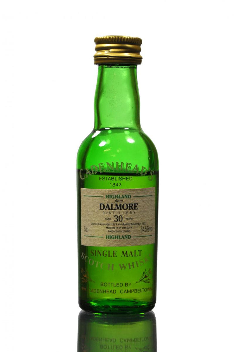 Dalmore 1963-1993 - 30 Year Old - Cadenhead's Miniature
