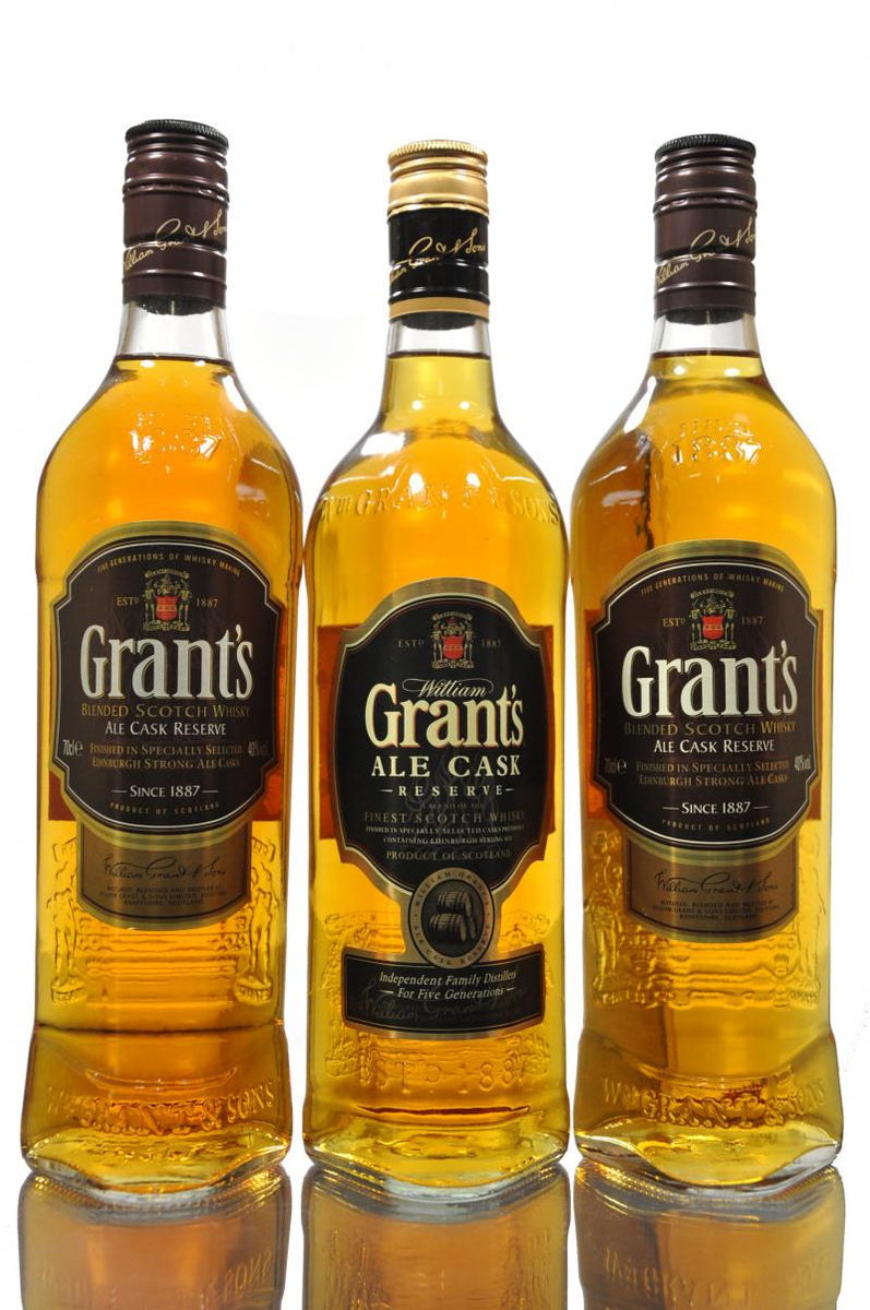 3 x Grants Ale Cask