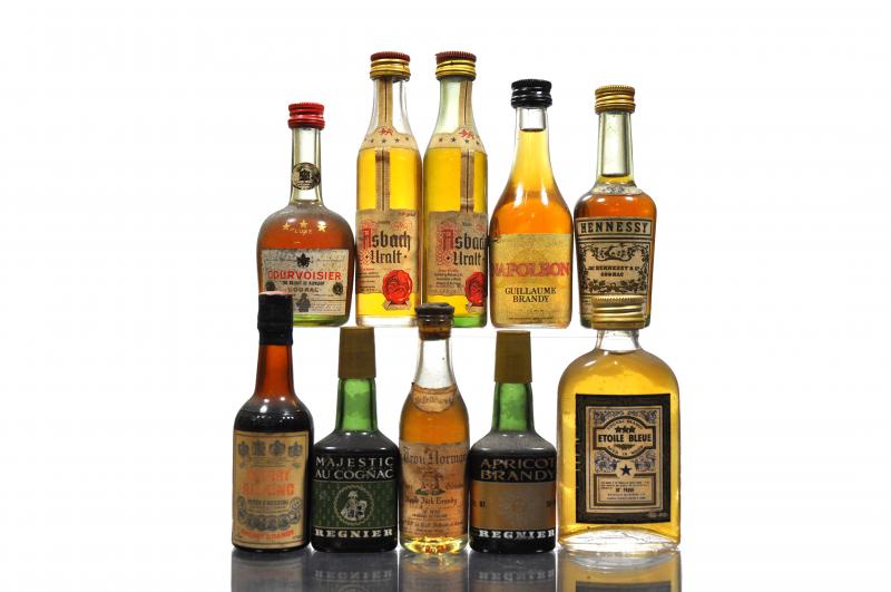 10 x Brandy Miniatures