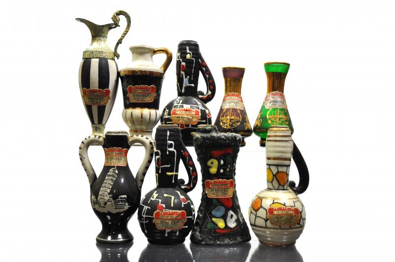 9 x Brandy Miniatures