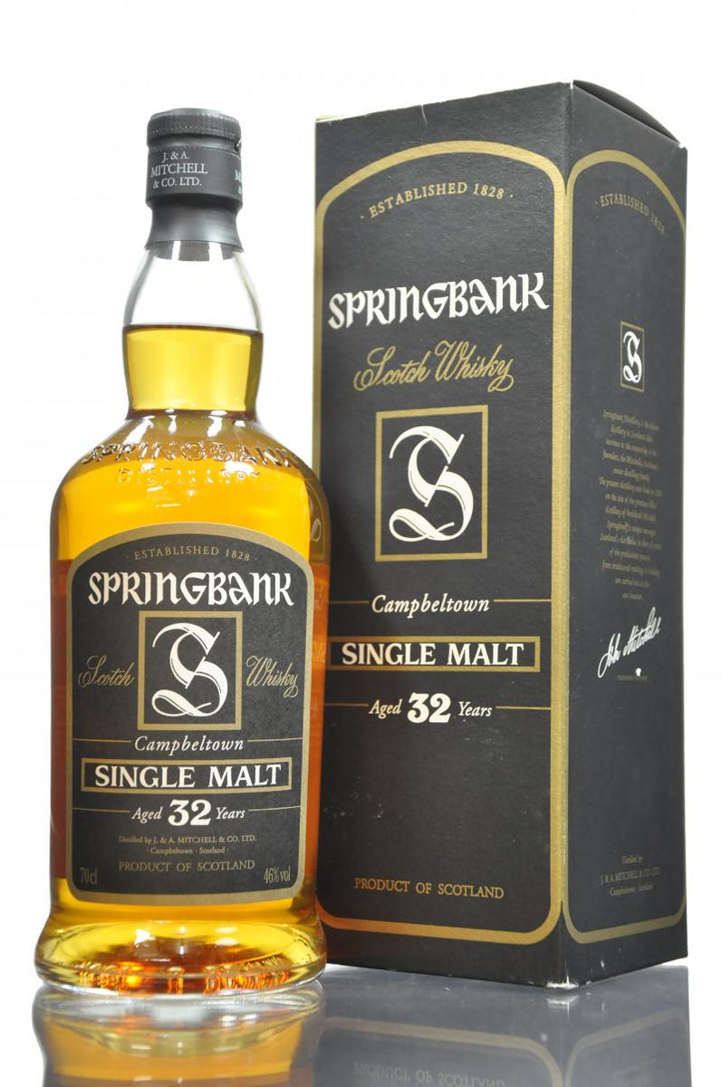 Springbank 32 Year Old - Whisky Online Auctions