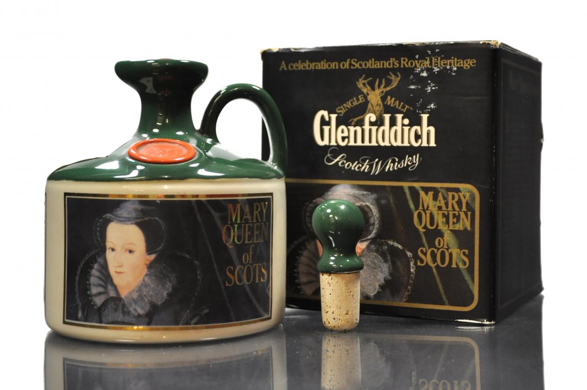 Glenfiddich Mary Queen Of Scots - Ceramic Decanter (South African B28)