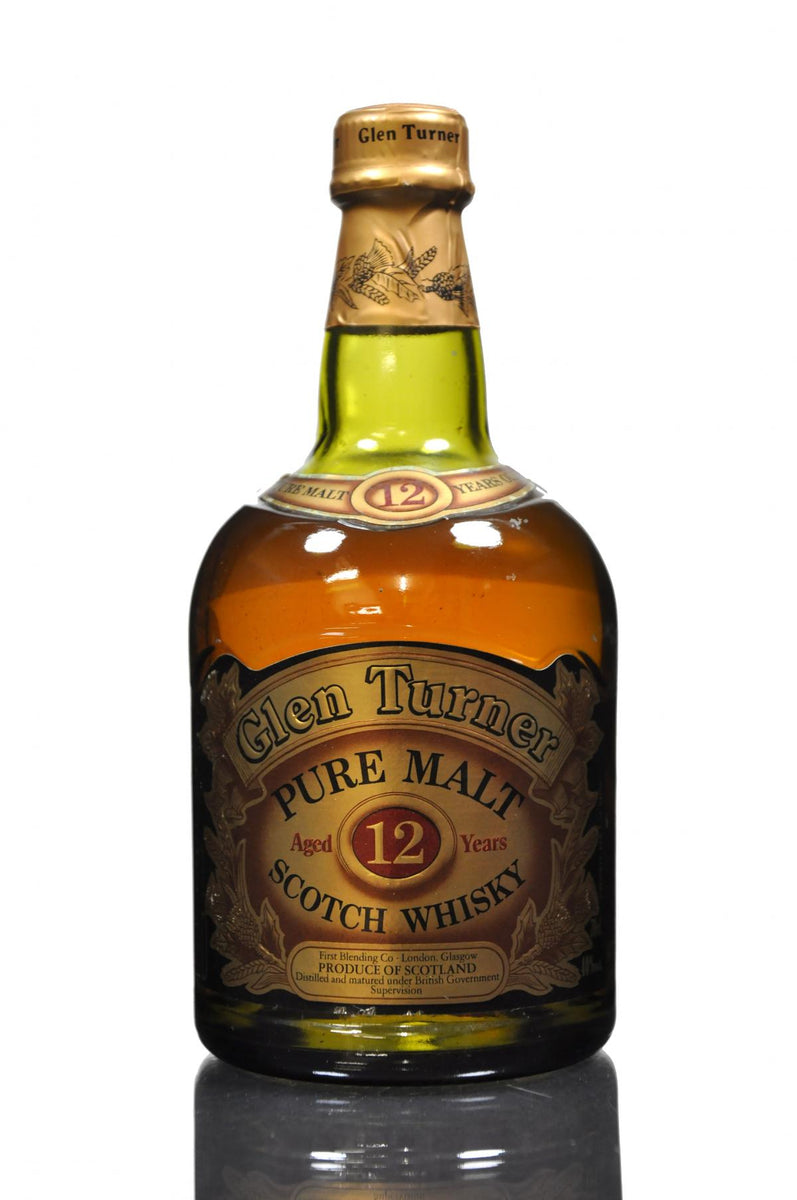 Glen Turner 12 Year Old Pure Malt - 1990s