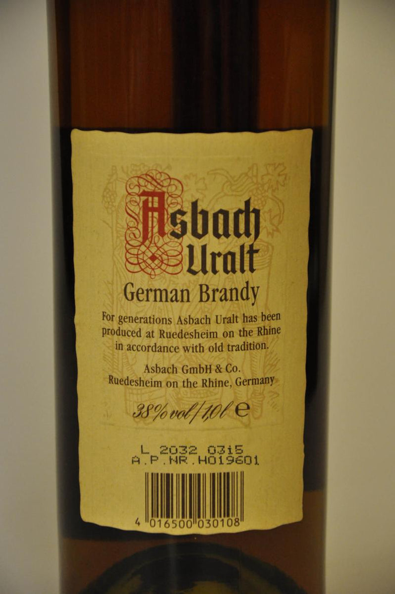Asbach Uralt German Brandy