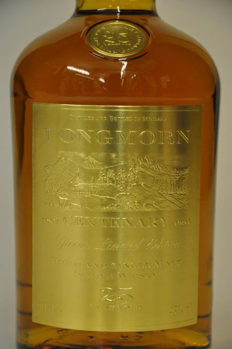 Longmorn 25 Year Old - Centenary 1894-1994 - Whisky Online Auction