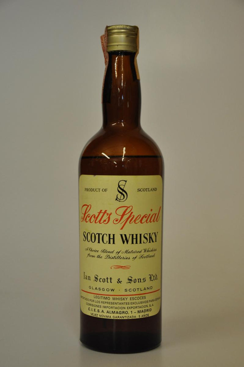Scott's Special Blended Scotch Whisky