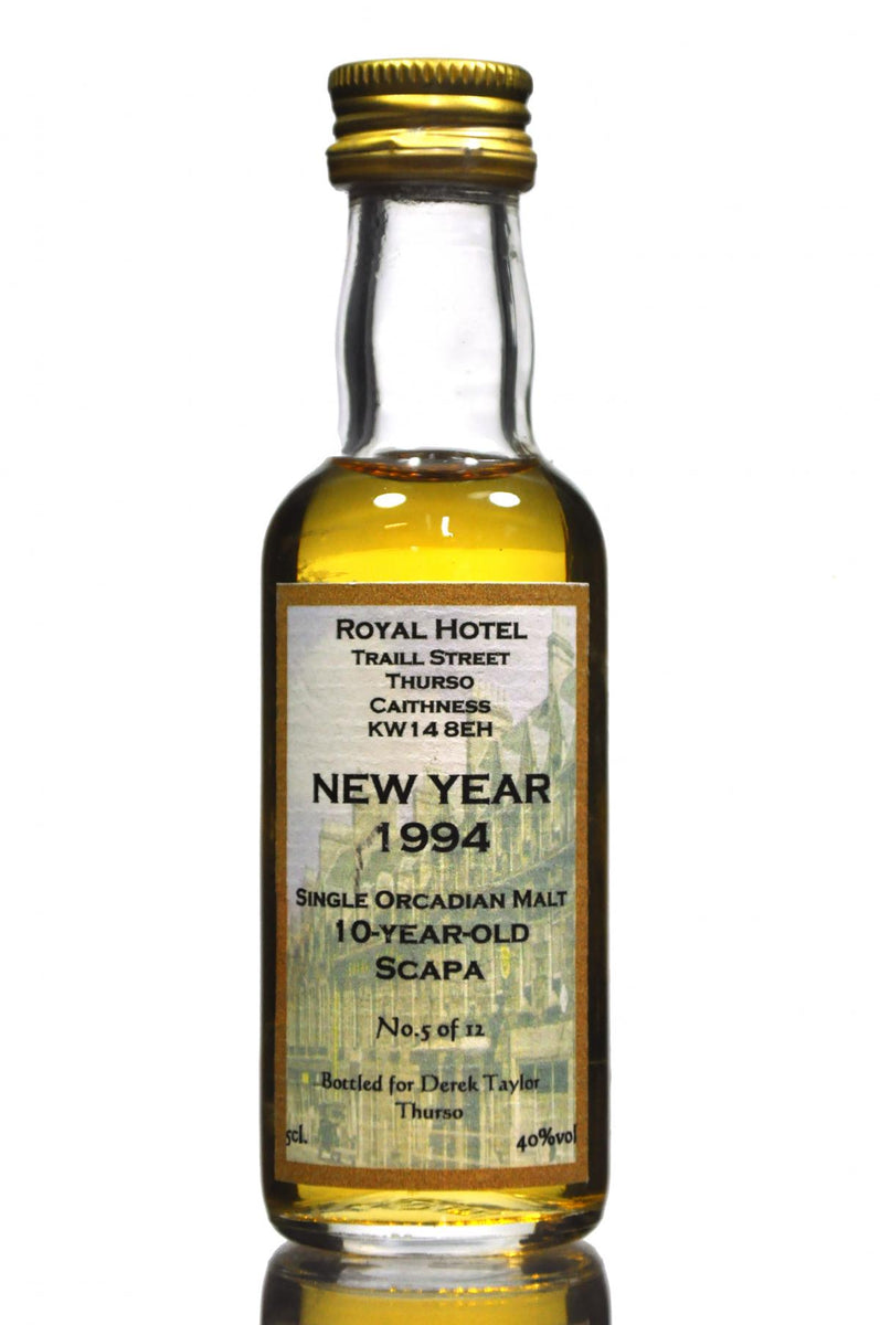 Scapa Royal Hotel - Derek Taylor Miniature - One Of 12