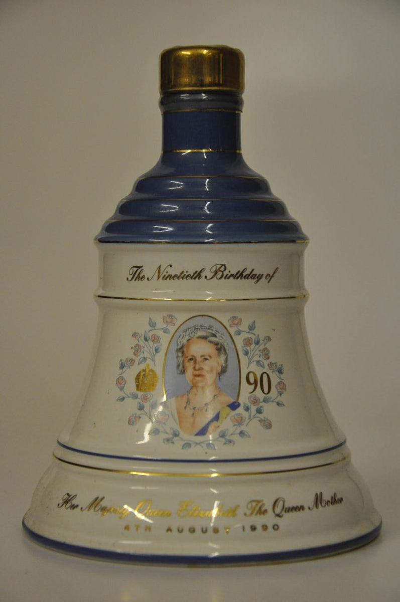Queens 90th Birthday Wade Bells Whisky Decanters