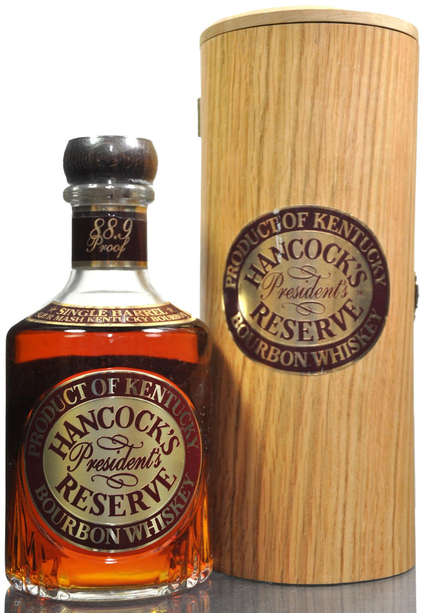 Hancocks Presidential Reserve Single Barrel Bourbon