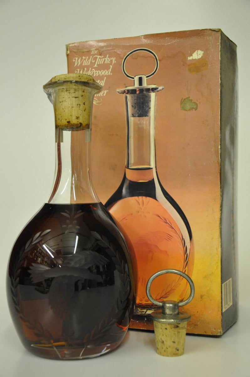 Wild Turkey Wedgwood Crystal Decanter - (South African B171)
