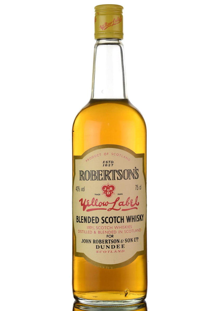 Robertson Yellow Label - 1980s