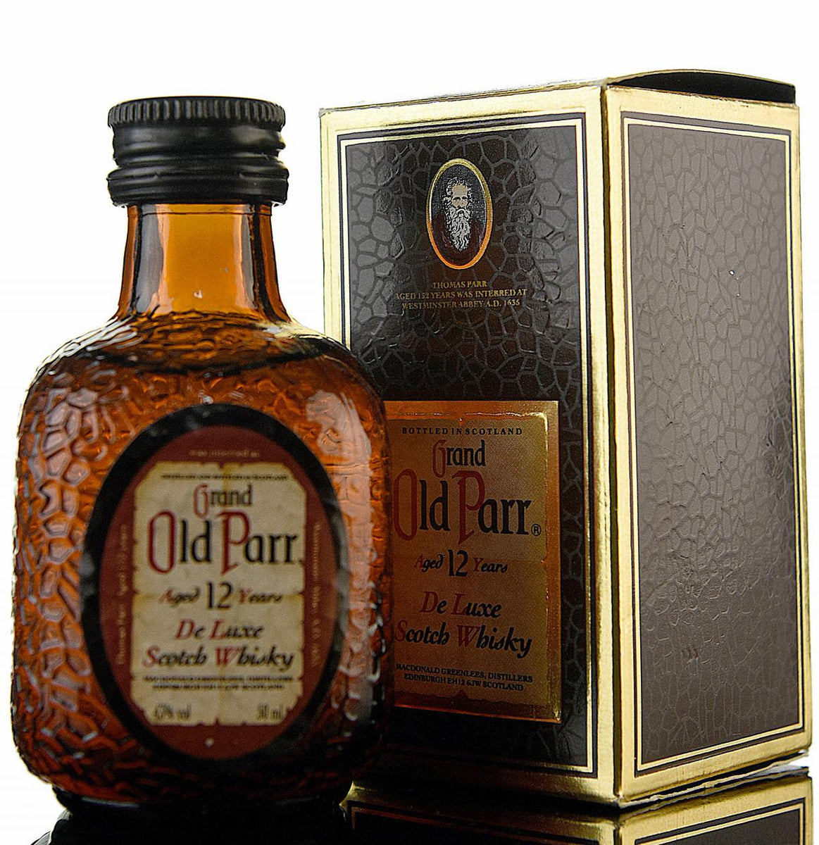 Grand Old Parr 12 Year Old Miniature