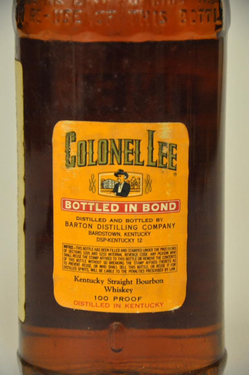 Colonel Lee Kentucky Straight Bourbon Whiskey