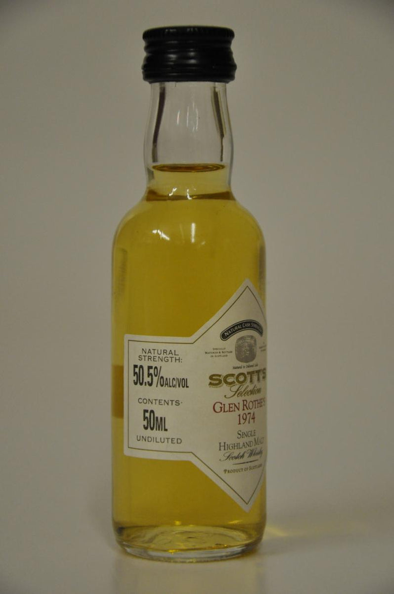 Glen Rothes 1974 - Scott's Selection Miniature
