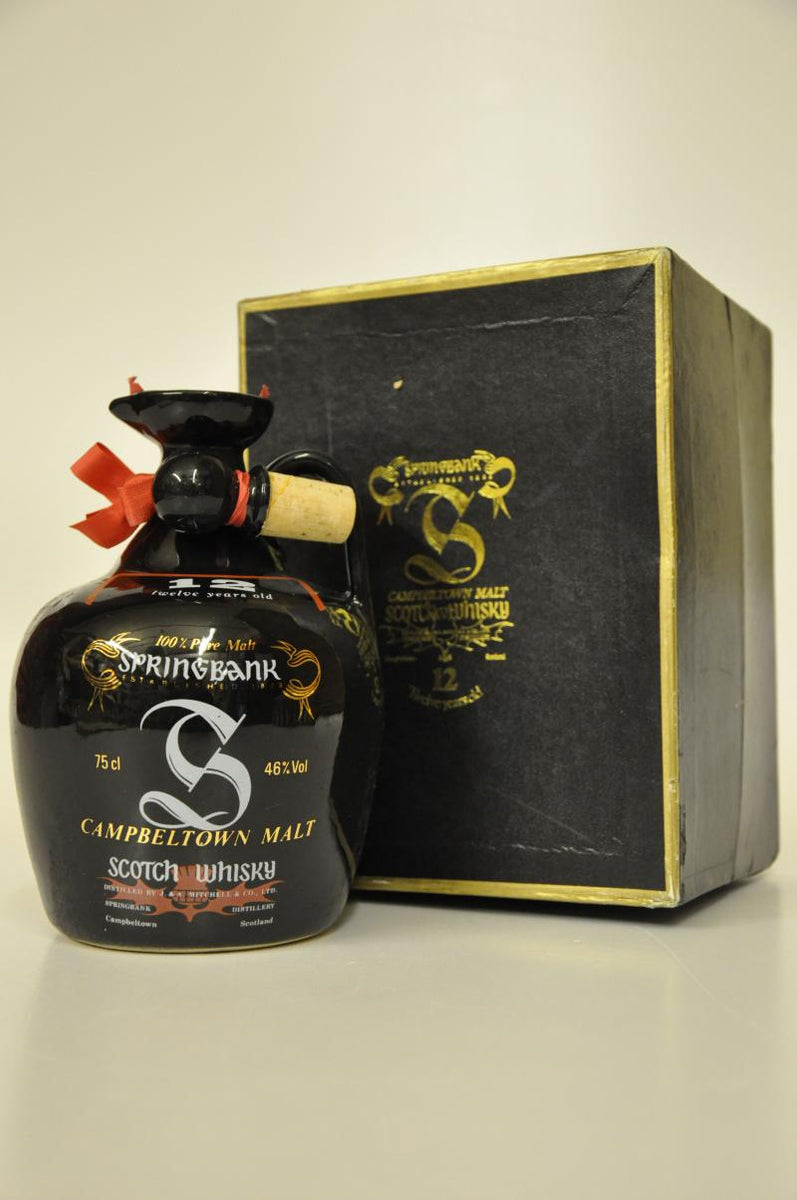 Springbank 12 Year Old - Ceramic Flagon 1980s