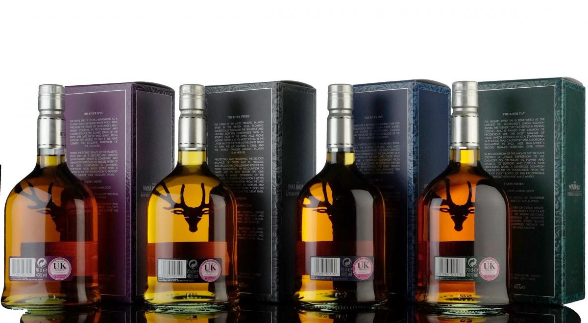 Dalmore Rivers Collection - Full Set