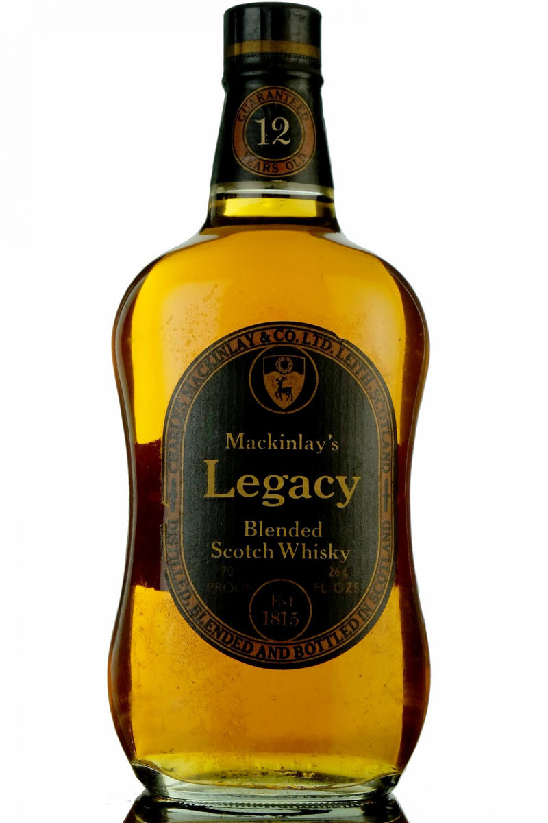 Mackinlays Legacy 12 Year Old - 1970s