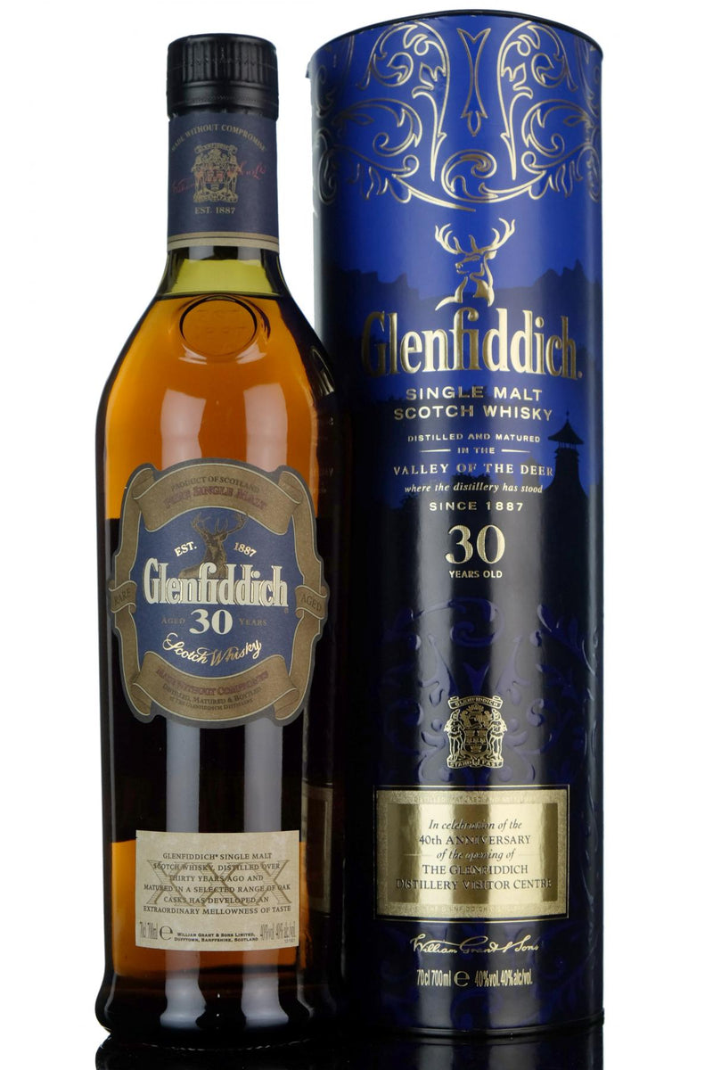 Glenfiddich 30 Year Old - XXX - Celebrating 40th Anniversary Of Glenfi