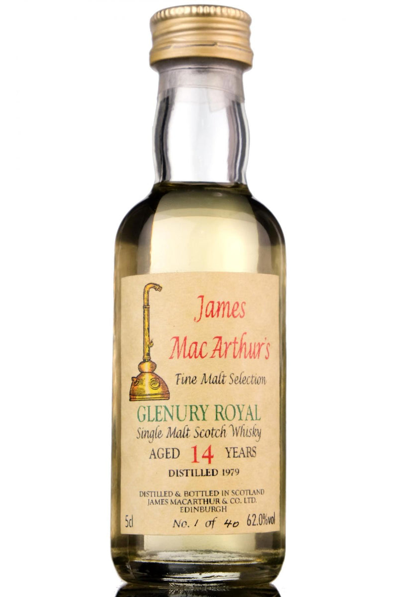 Glenury Royal 1979 - 14 Year Old - James MacArthur - Fine Malt Selecti