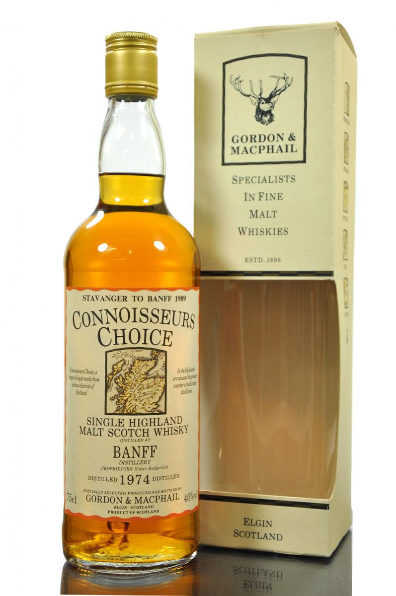 Banff 1974 - Connoisseurs Choice - Stavanger Label