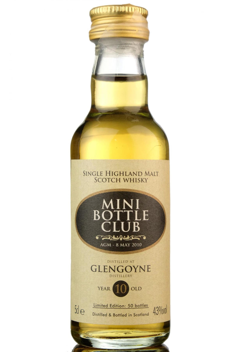 Glengoyne 10 Year Old - Mini Bottle Club Miniature