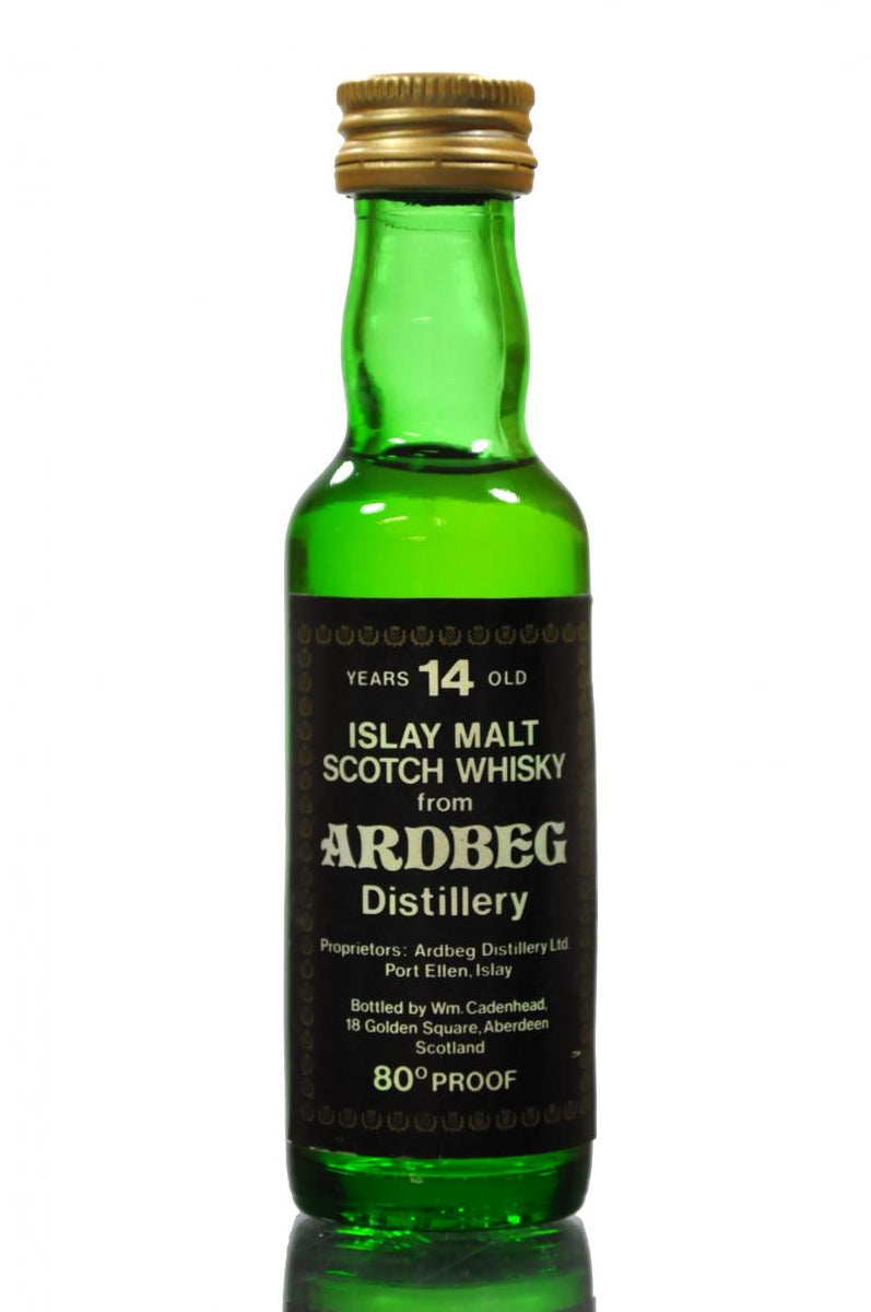 Ardbeg 14 Year Old - Cadenhead's Miniature